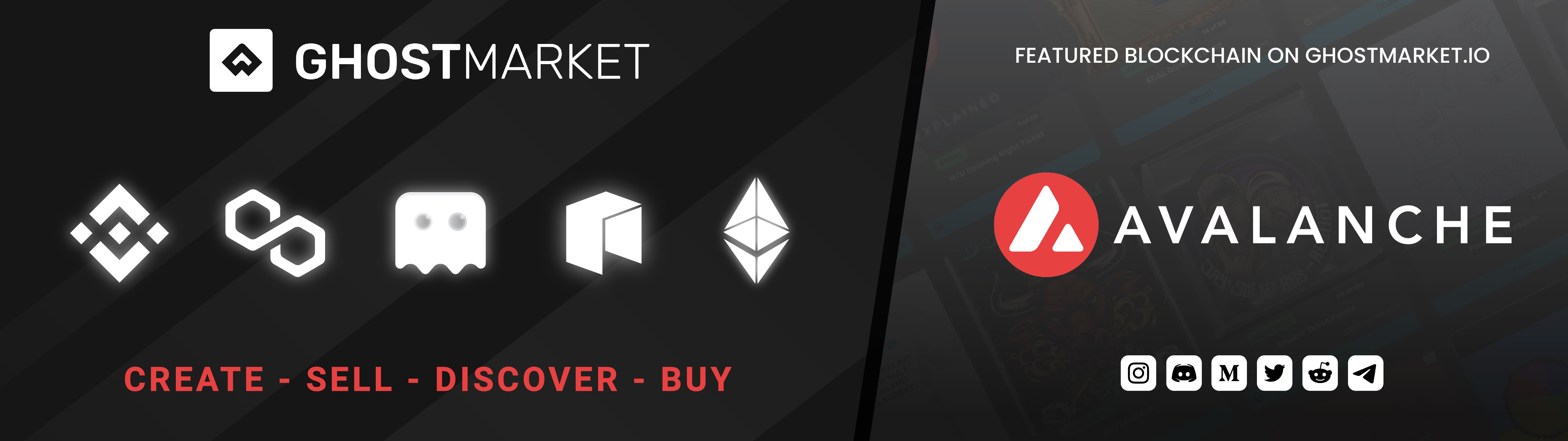 GhostMarket • Sell, Explore, Buy and Create Collectibles